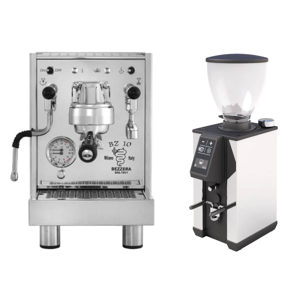 Bezzera BZ10 und Macap Leo 55 Essential Chrome | Set-Angebot